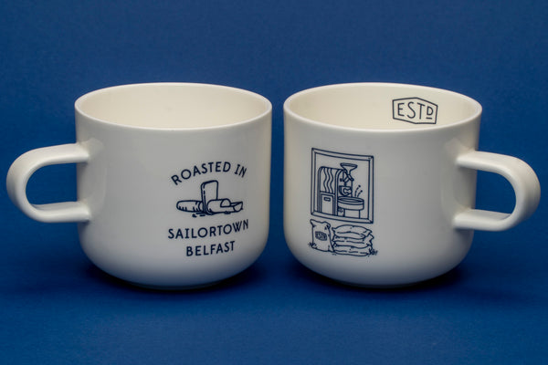 Estd Illustrated Mugs (Set of 4) – Established Coffee
